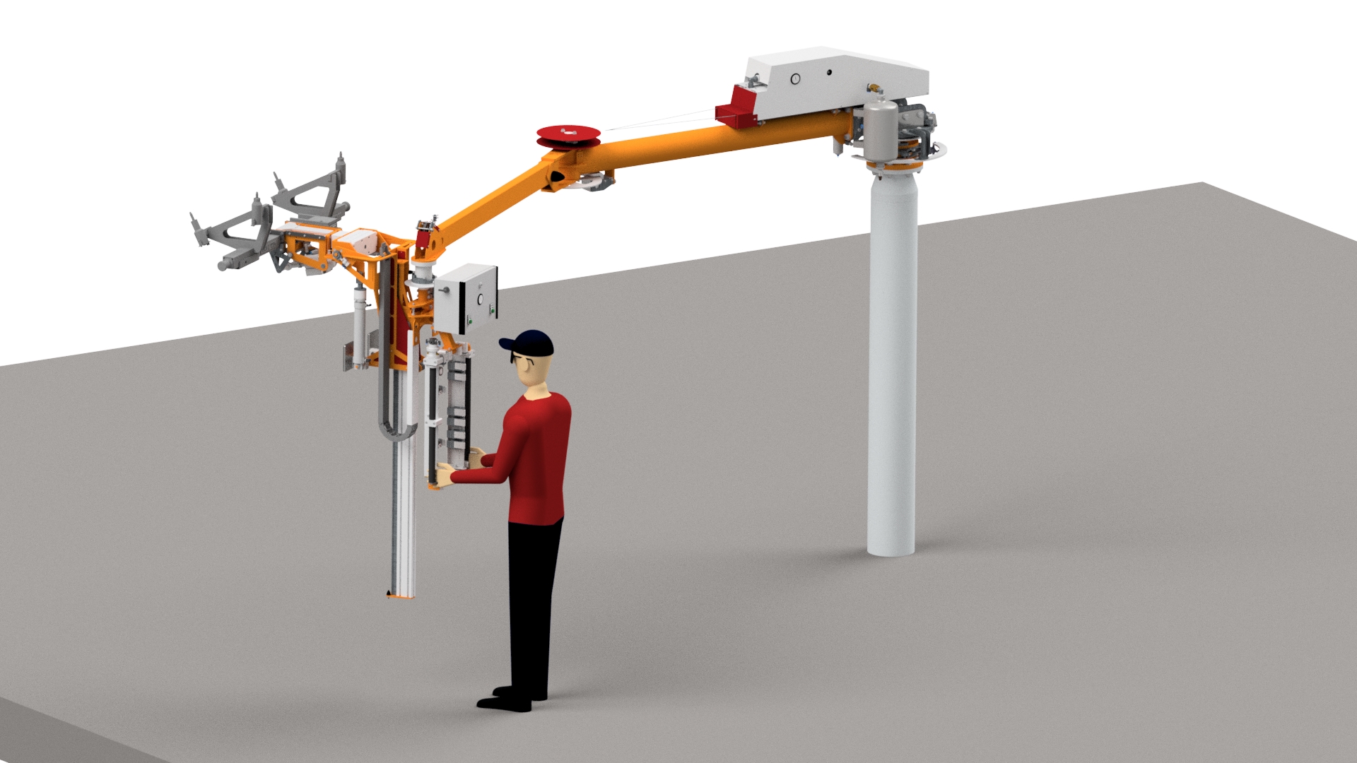 Manipulator für Traversen – HUSCH Handhabungstechnik GmbH